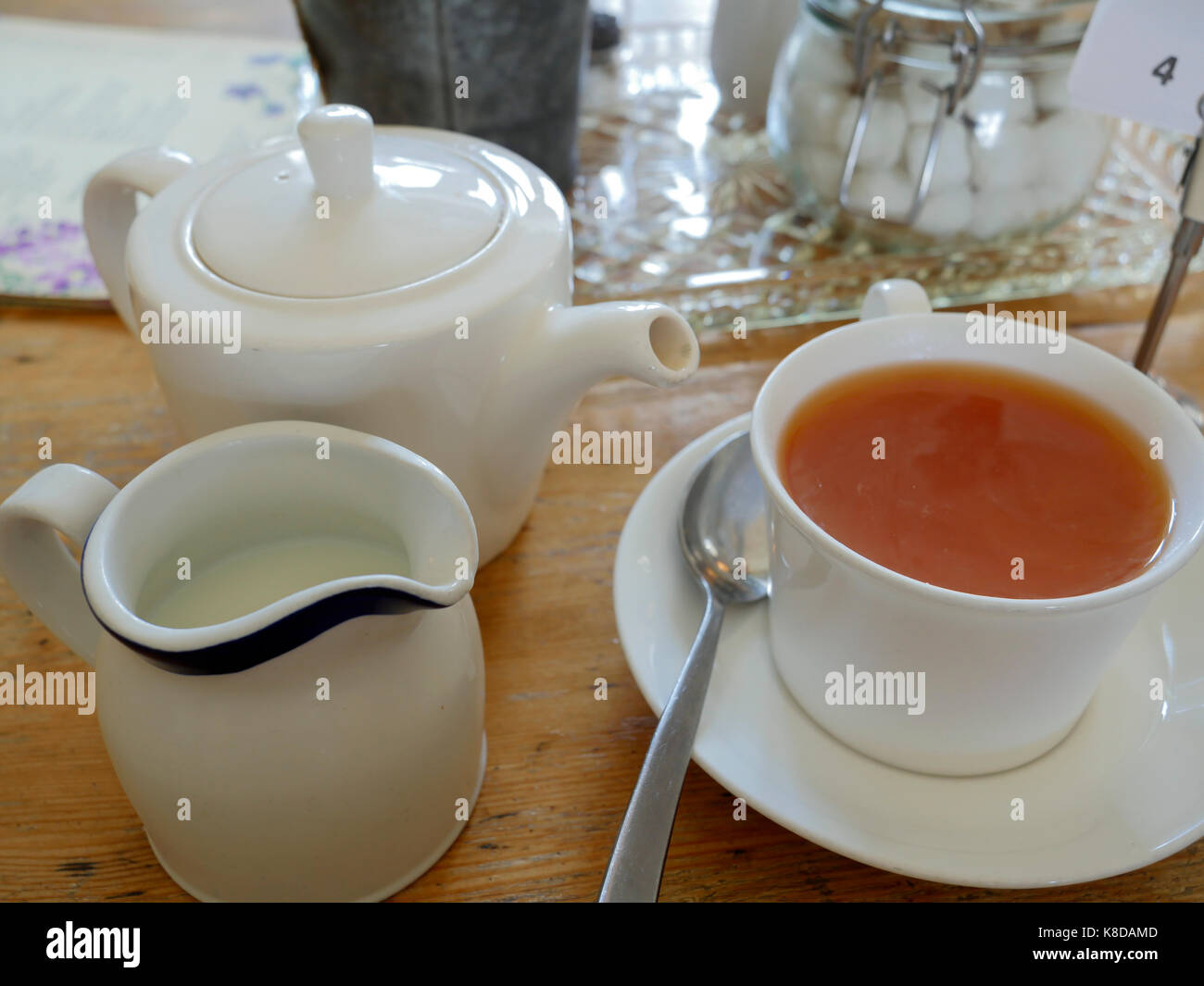 English jug on table hi-res stock photography and images - Alamy