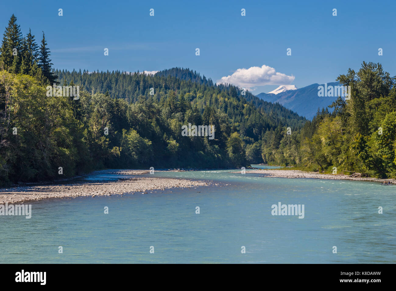 Sauk River in Northwest Washington State Stock Photo - Alamy