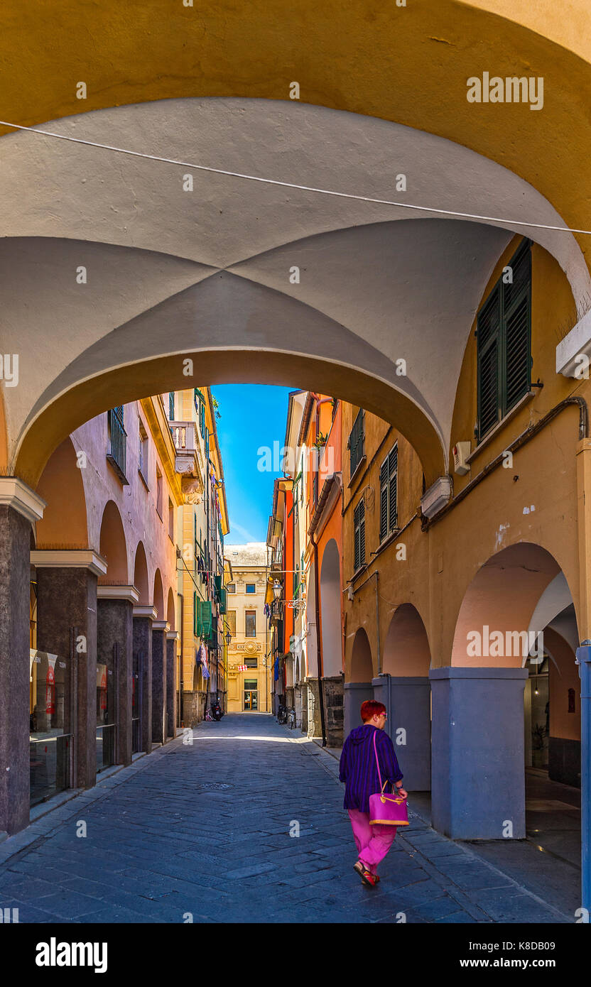 Italy Liguria Chiavari - Via Remolari -In antiquity, the headquarters ...