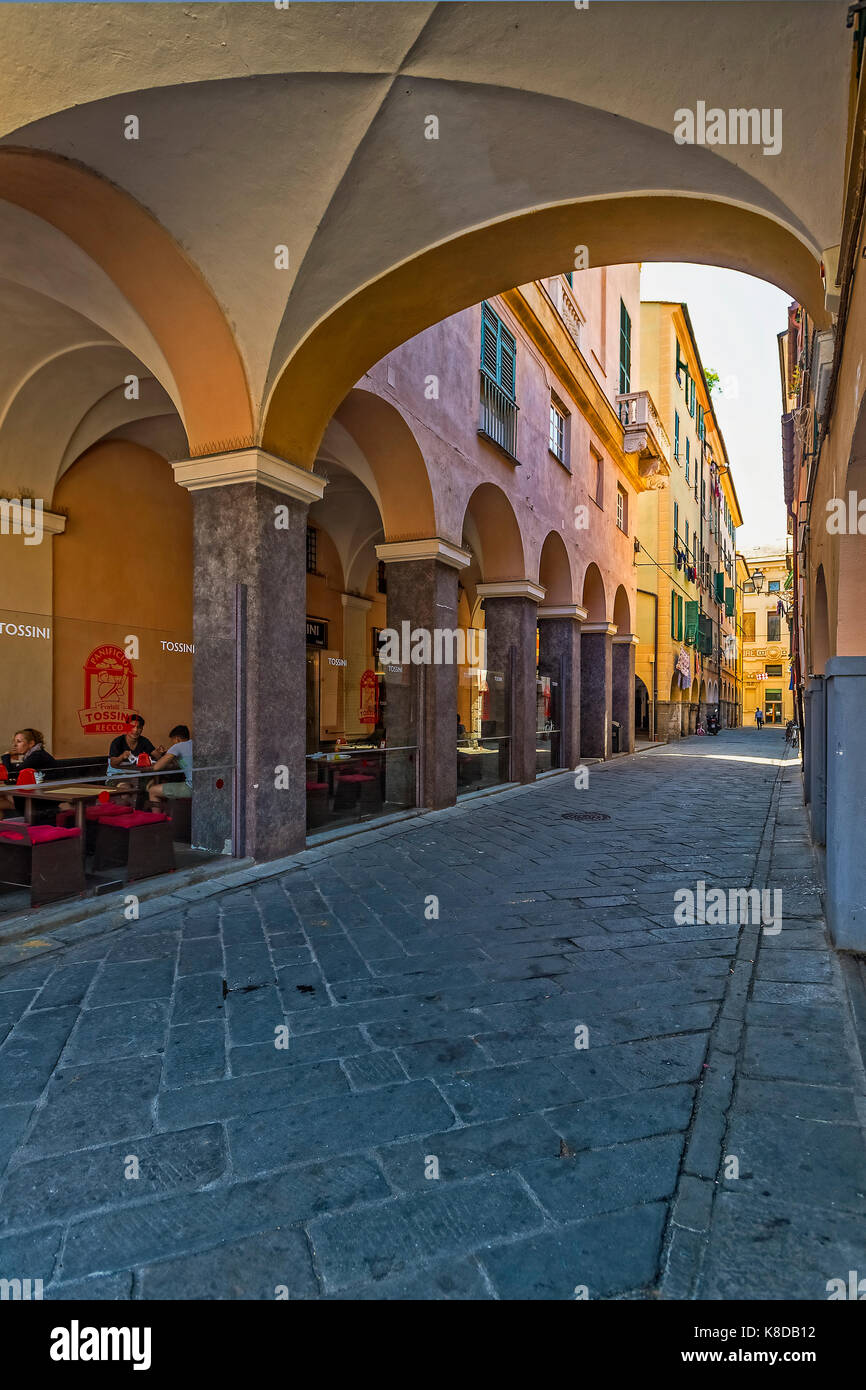 Italy Liguria Chiavari - Via Remolari -In antiquity, the headquarters ...