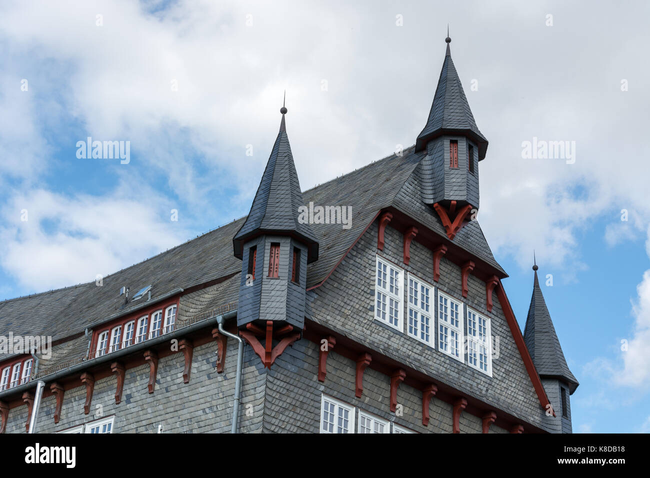 The old town hall of the small German town Fritzlar Stock Photo - Alamy