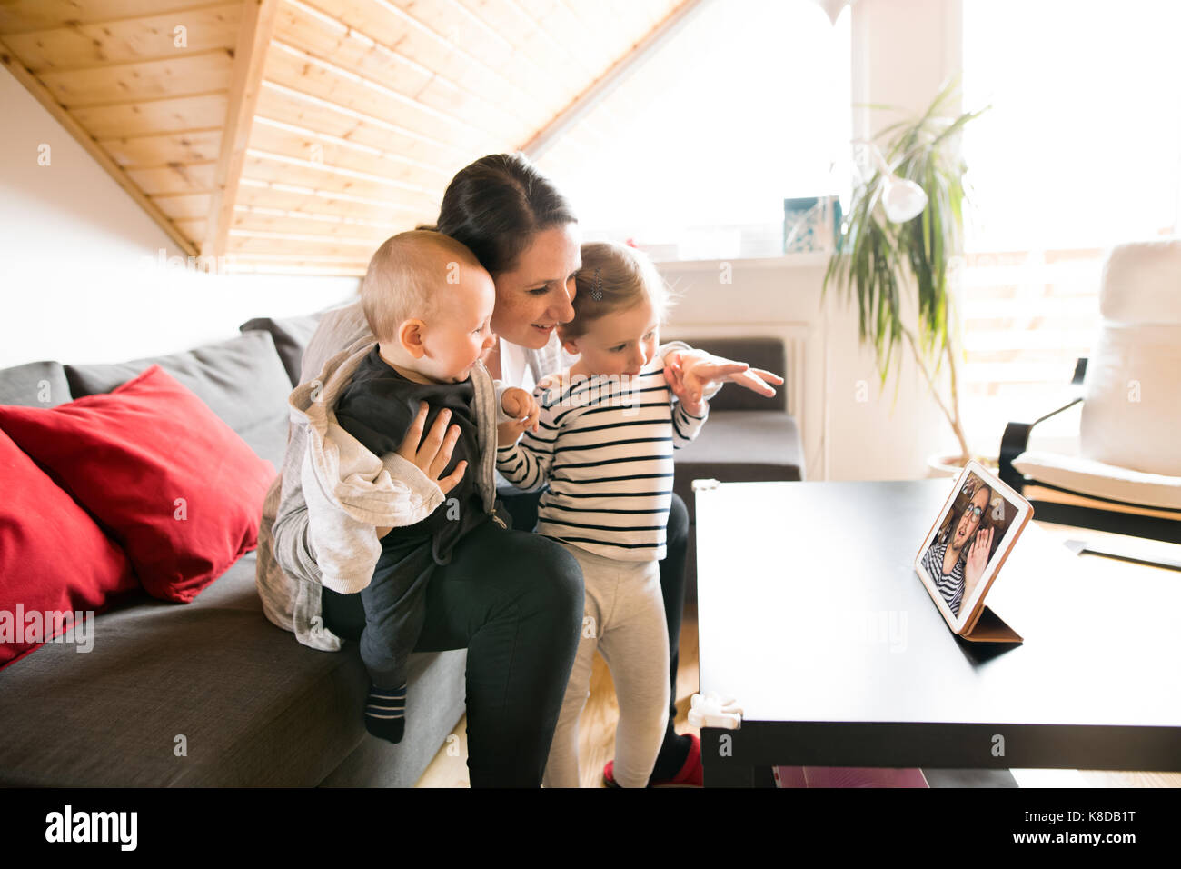 Father chatting hi-res stock photography and images - Alamy
