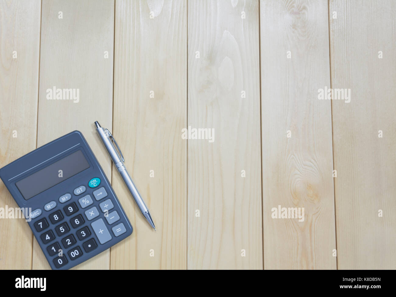 Office leather desk table with calculator hi-res stock photography and ...