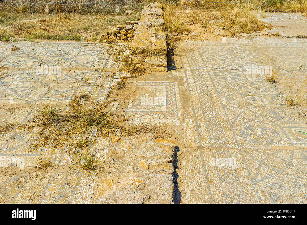 EL DJEM, TUNISIA - SEPTEMBER 1, 2015: The town is famous among the ...