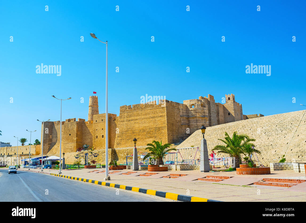 The monumental Islamic fortress of Ribat is the most popular historic ...