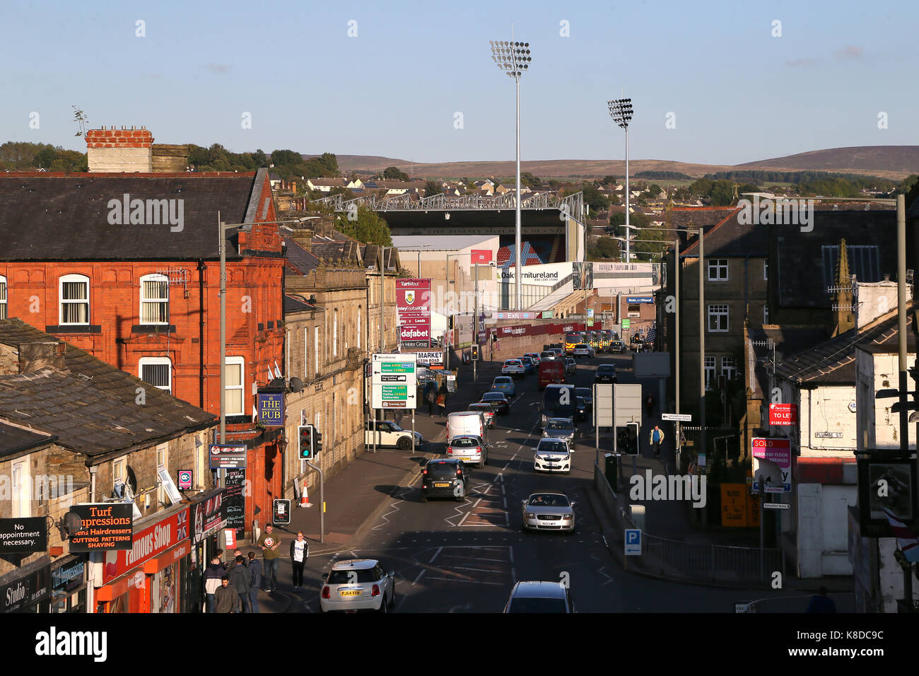 A general view of Turf Moor before the Carabao Cup, third round match ...