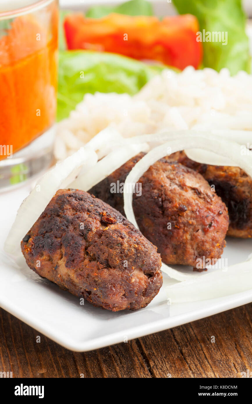 Barbecue grill bosnian food grilled hi-res stock photography and images ...