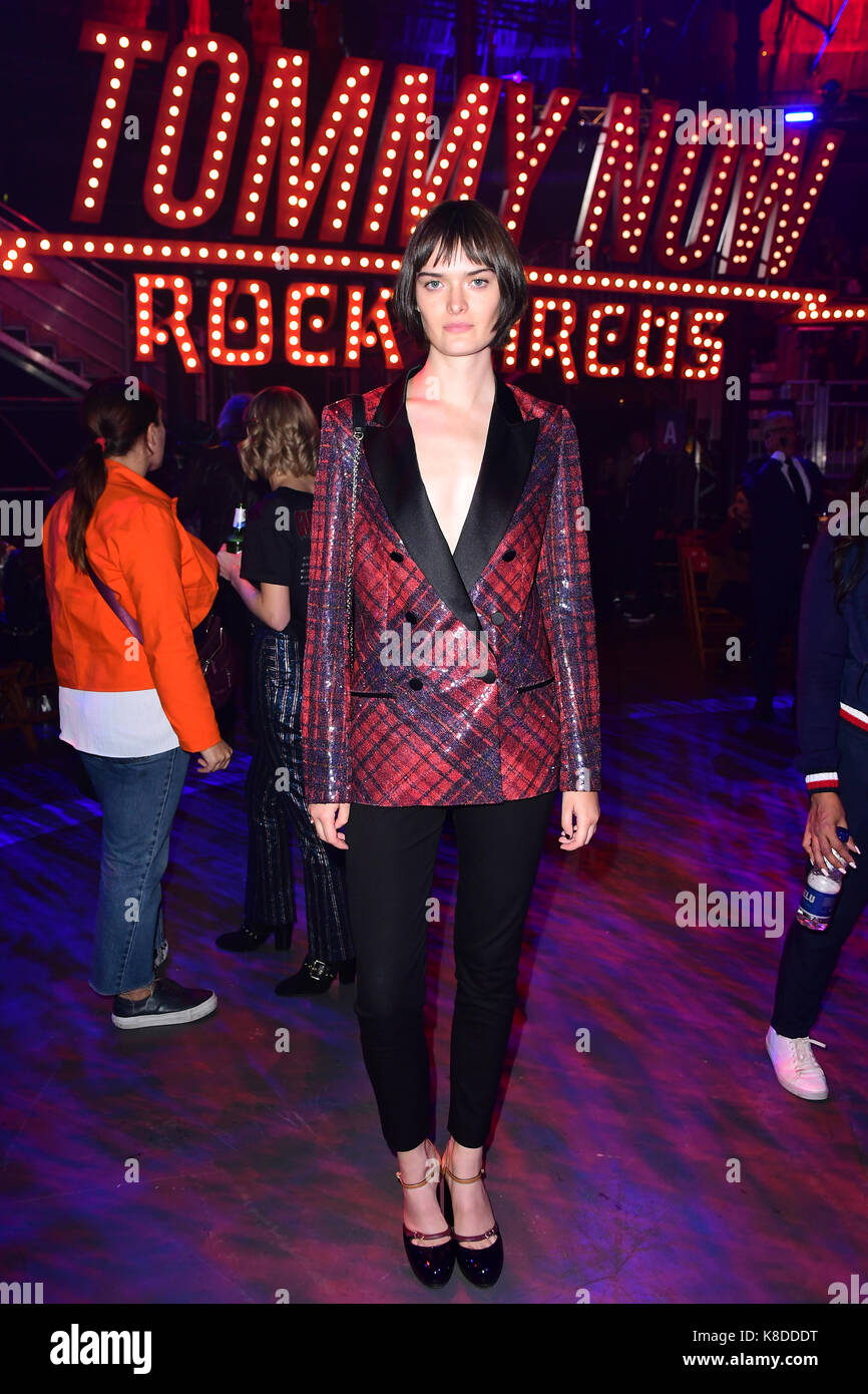 Sam Rollinson during the Tommy Hilfiger Front row during London Fashion ...