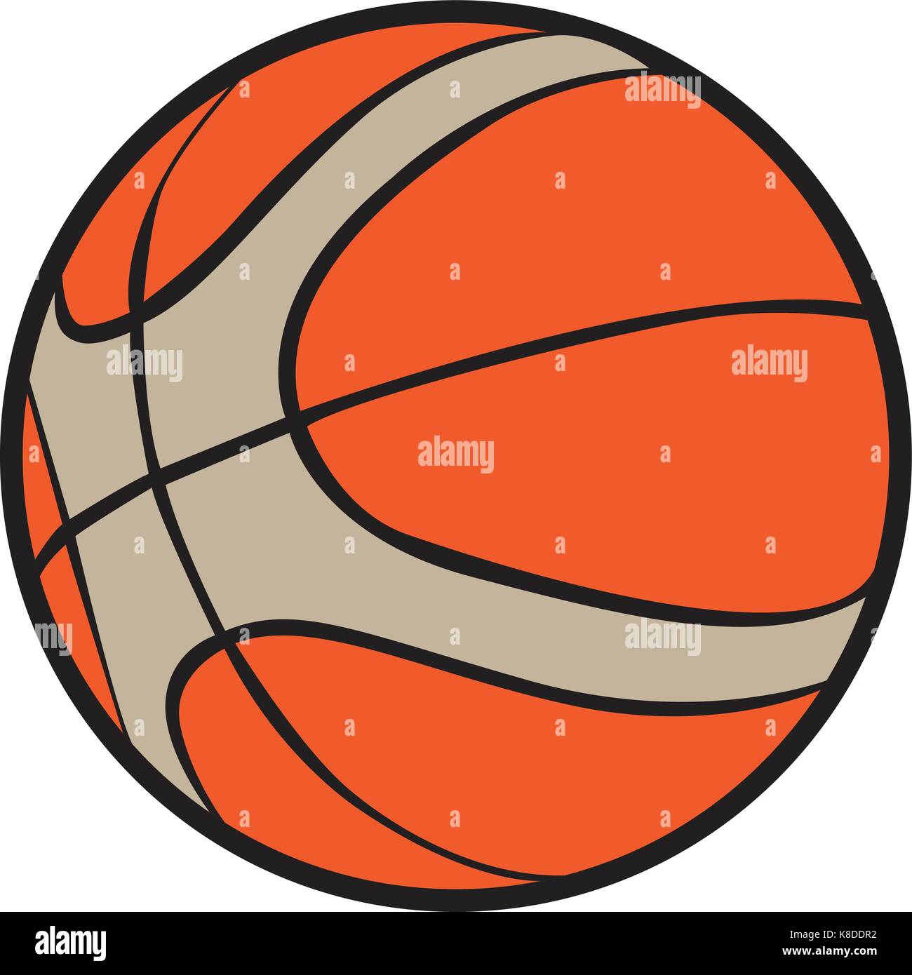Isolated basketball ball Stock Vector Image & Art - Alamy