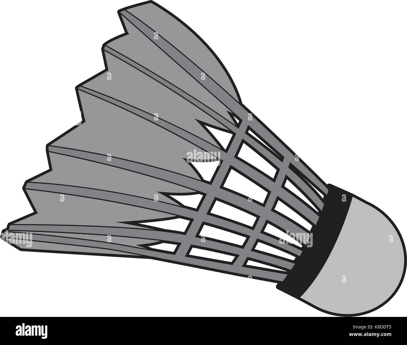 Shuttlecock image badminton game Stock Vector Images - Alamy
