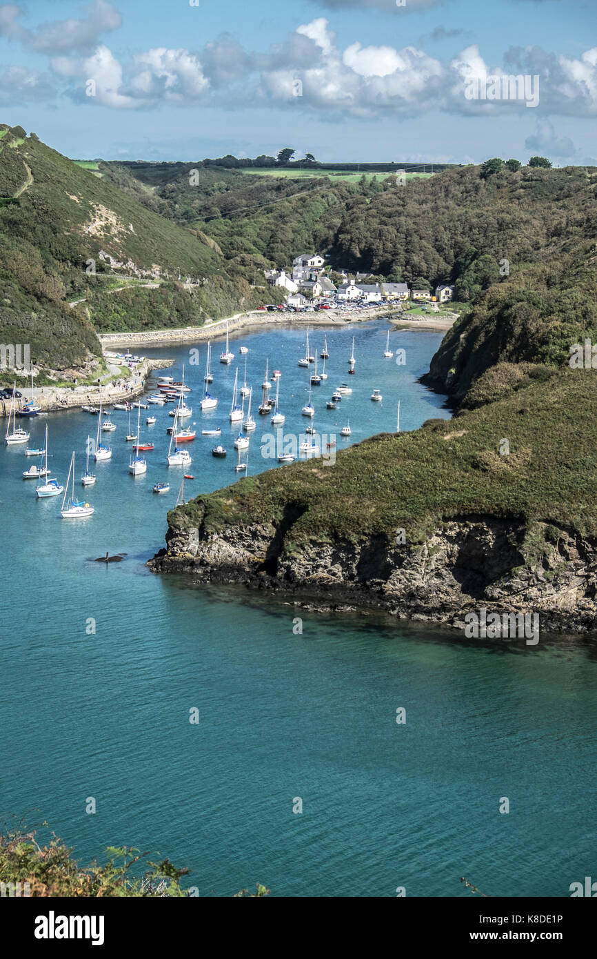 Pembrokeshire solva harbour hi-res stock photography and images - Alamy