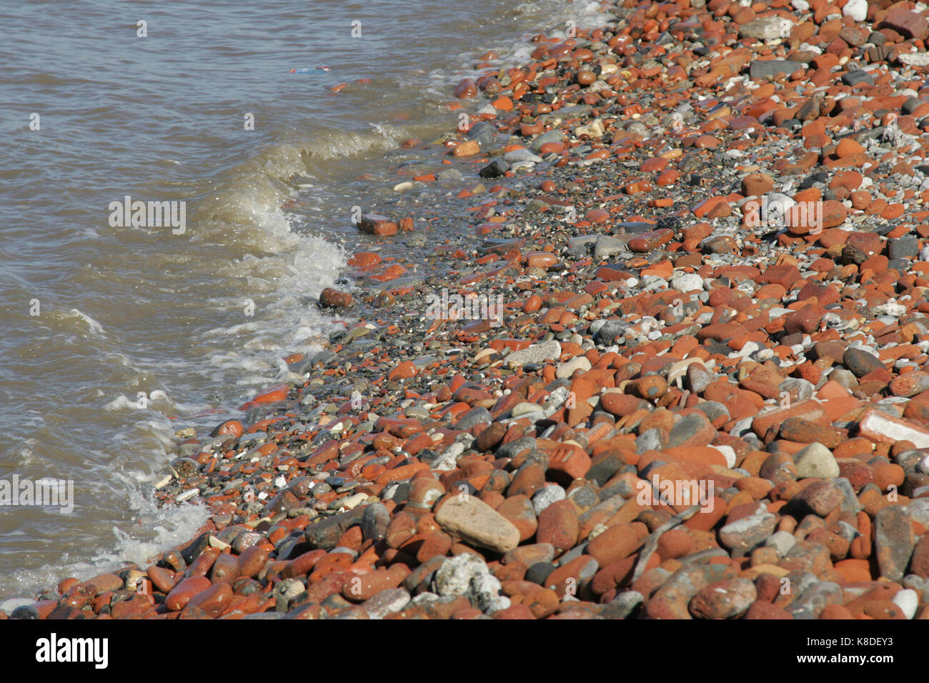 Pebble beach (Crosby, Merseyside Stock Photo - Alamy