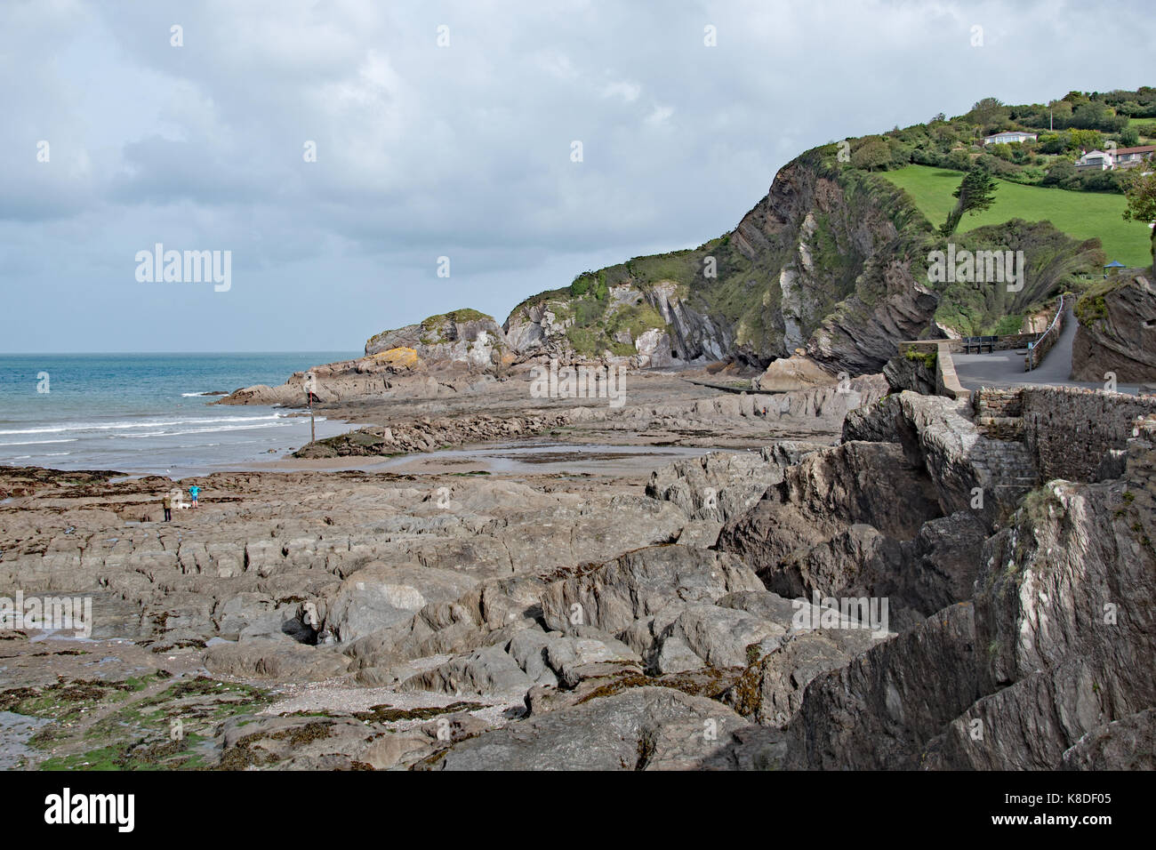 Combe martin bay hi-res stock photography and images - Alamy