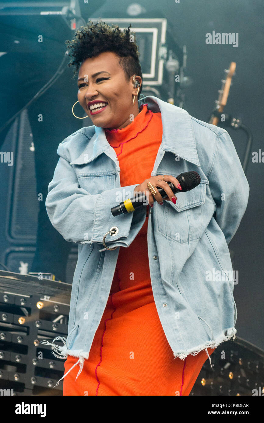 V Festival - Day 2 - Performances Featuring: Emile Sande Where: Cannock ...