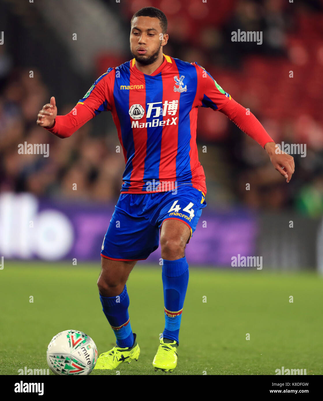 Crystal Palace's Jairo Riedewald during the Carabao Cup, third round ...