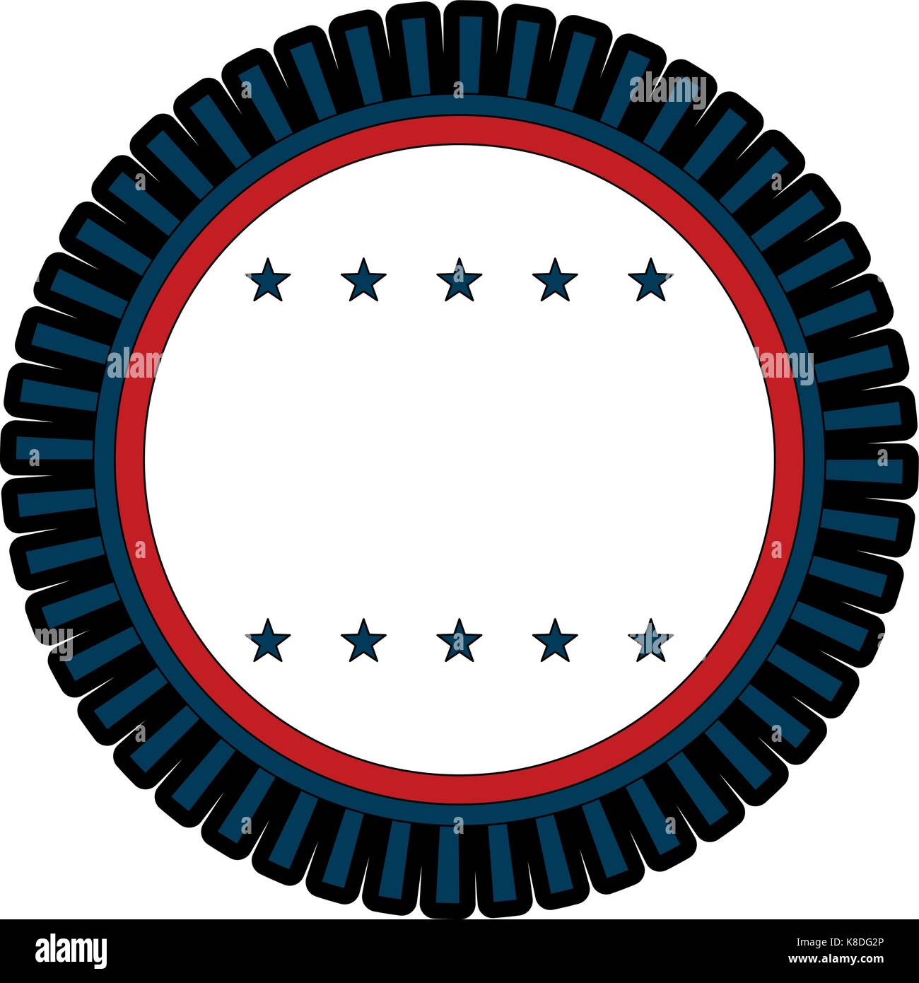 united states of america seal vector illustration design Stock Vector ...