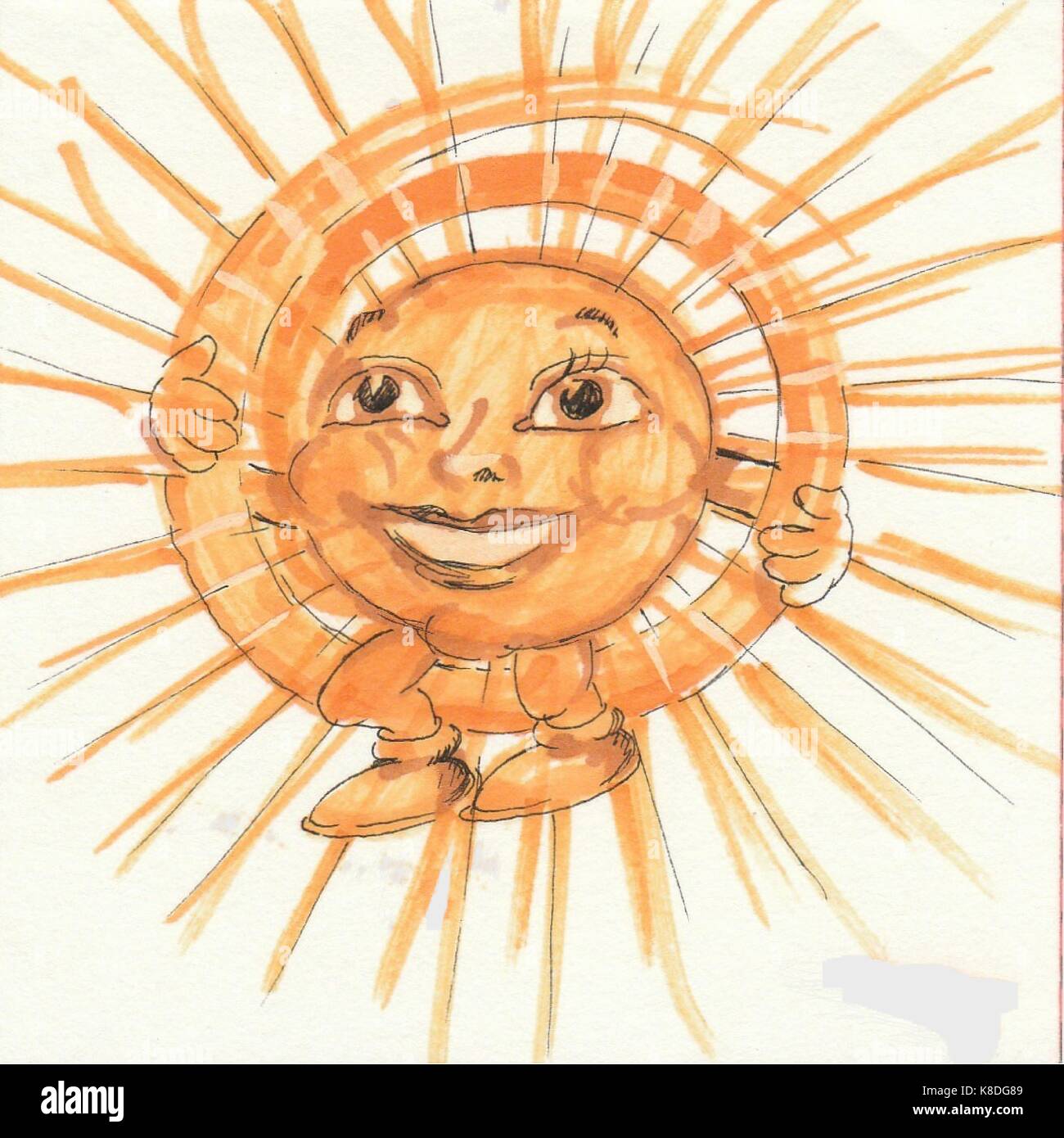 strahlende Sonne B Stock Vector Image & Art - Alamy