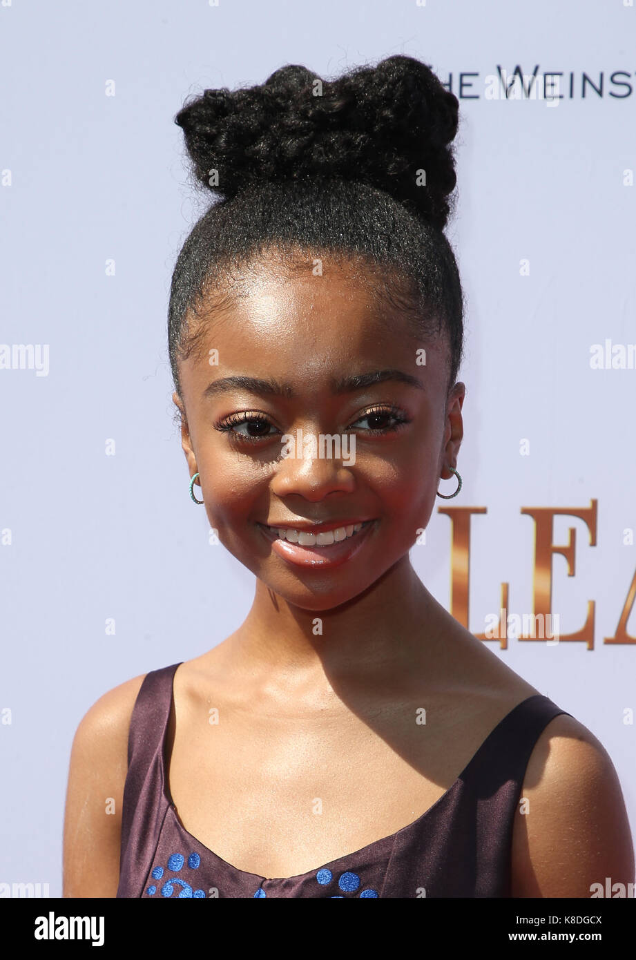 Premiere Of The Weinstein Company's 'Leap!' Featuring: Skai Jackson ...