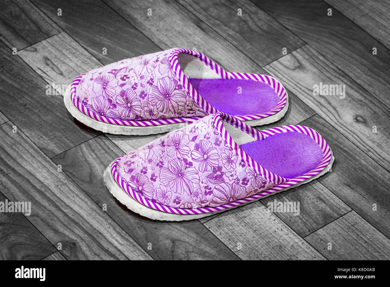 Violet slippers hi-res stock photography and images - Alamy