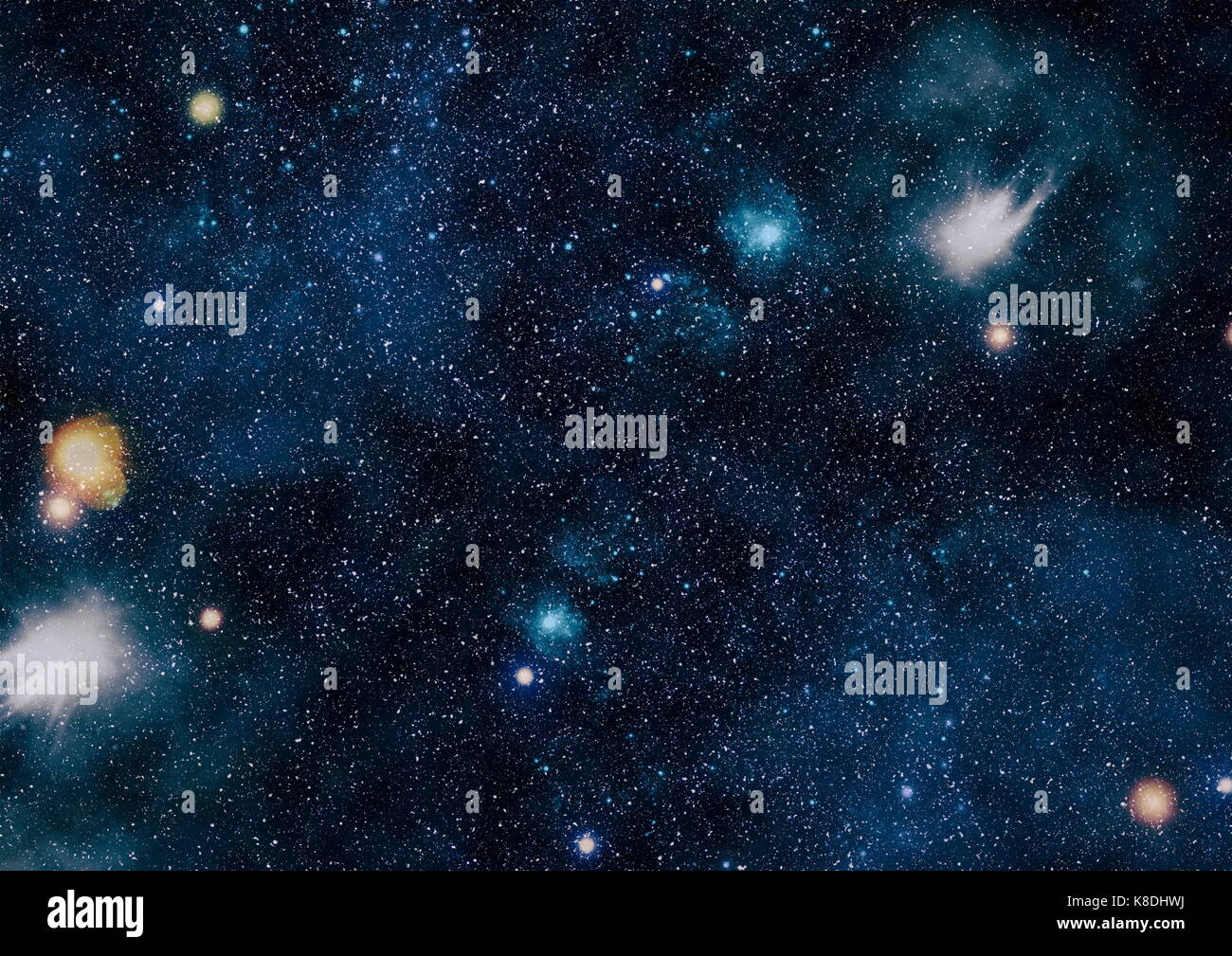 Deep space. High definition star field background . Starry outer space ...