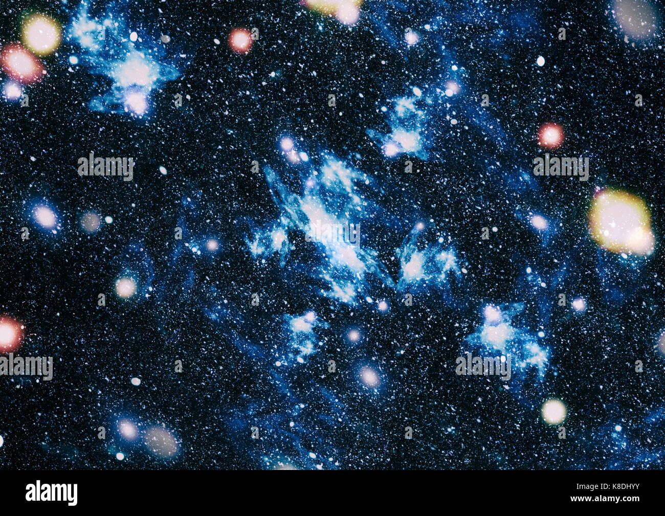 Deep space. High definition star field background . Starry outer space ...