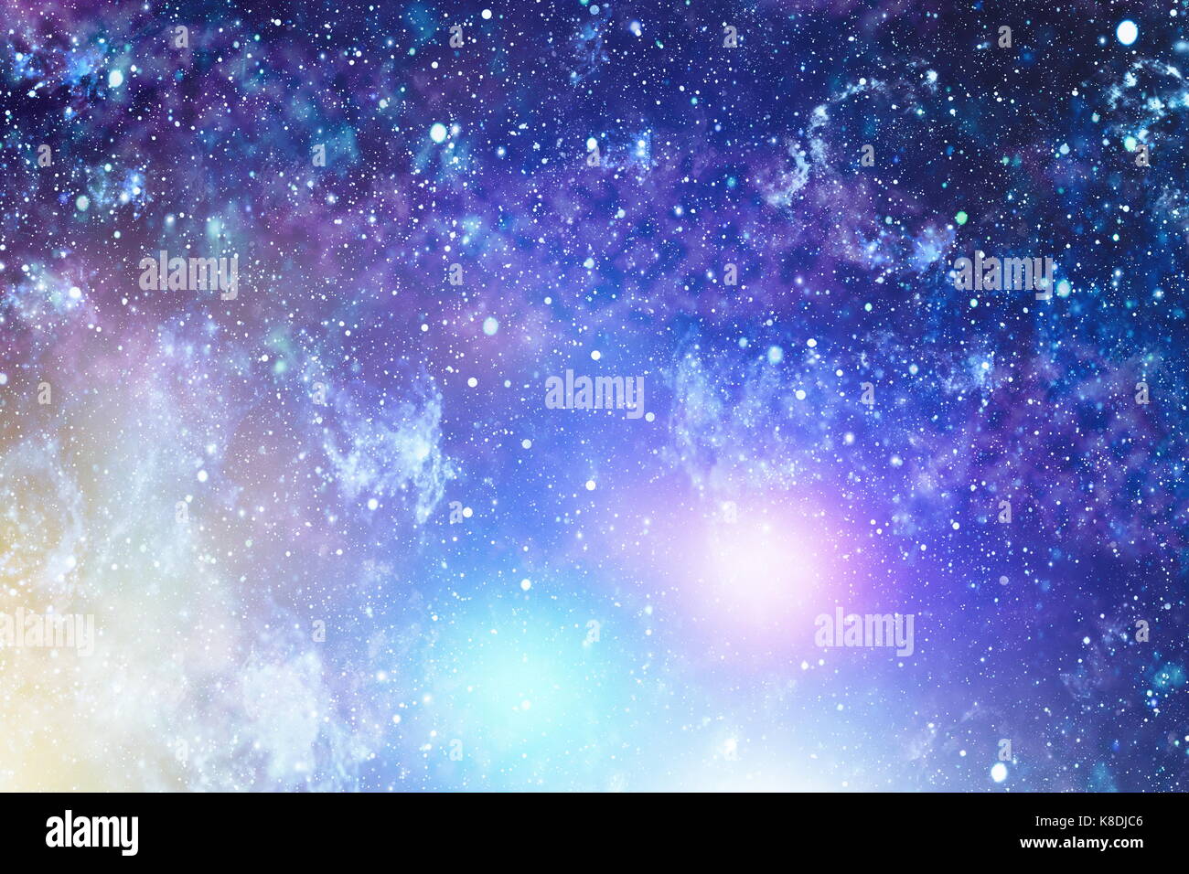 Deep space. High definition star field background . Starry outer space ...