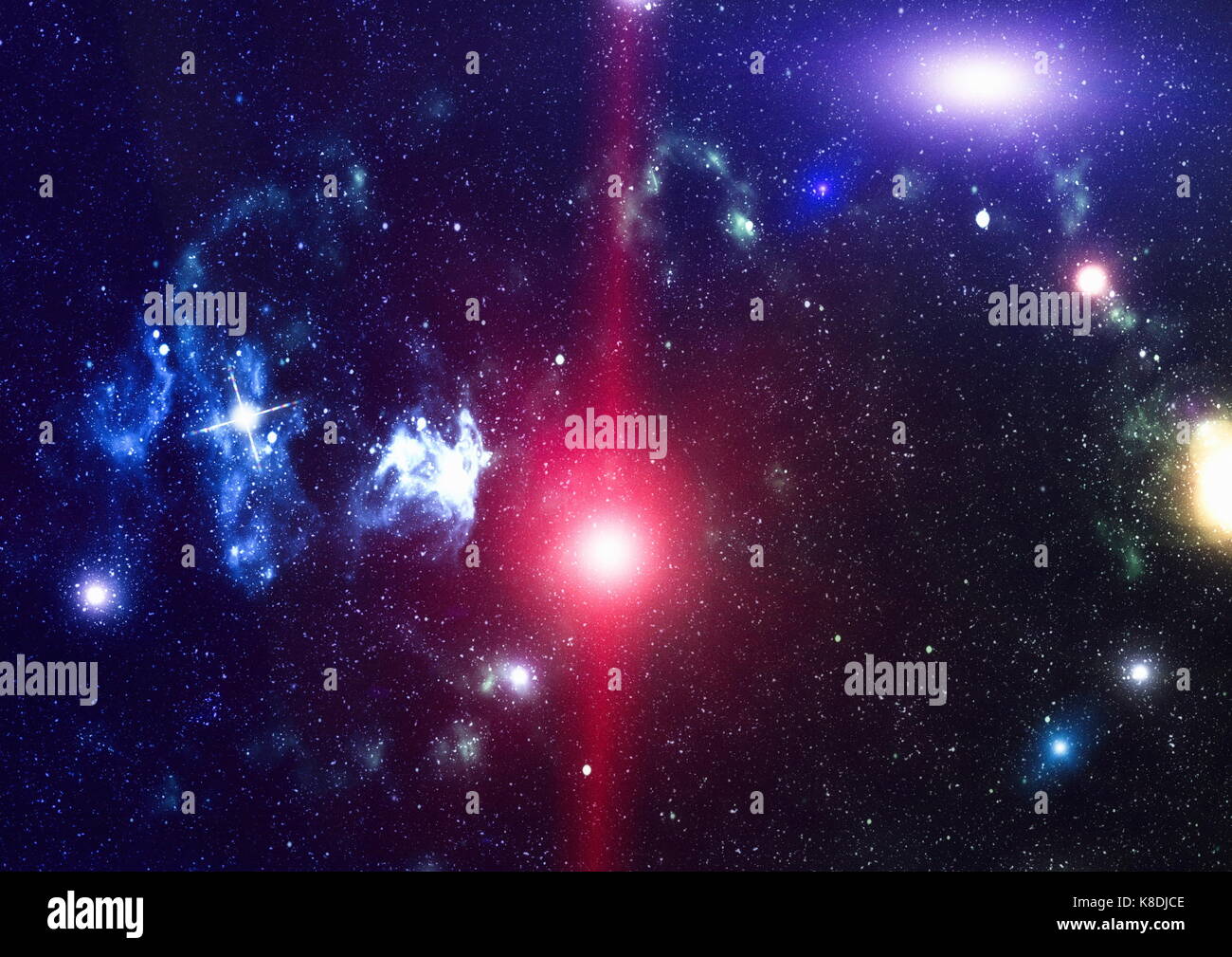 Deep space. High definition star field background . Starry outer space ...
