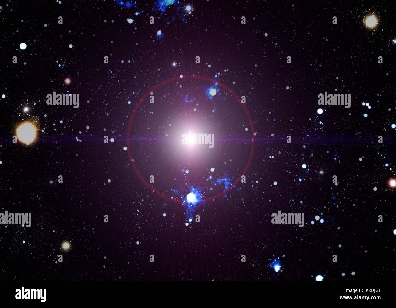Deep space. High definition star field background . Starry outer space ...