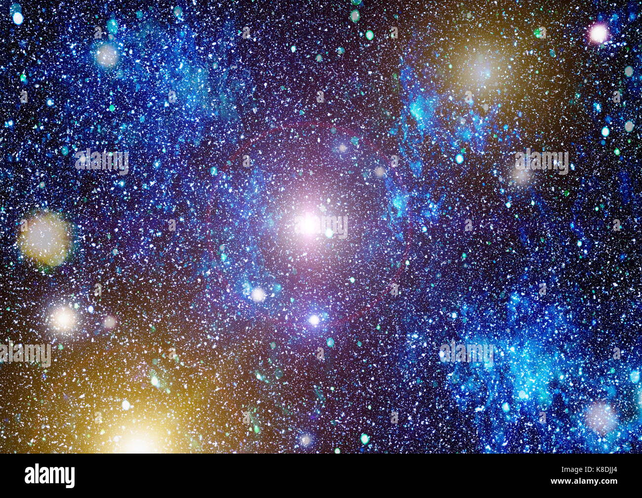 Deep space. High definition star field background . Starry outer space ...