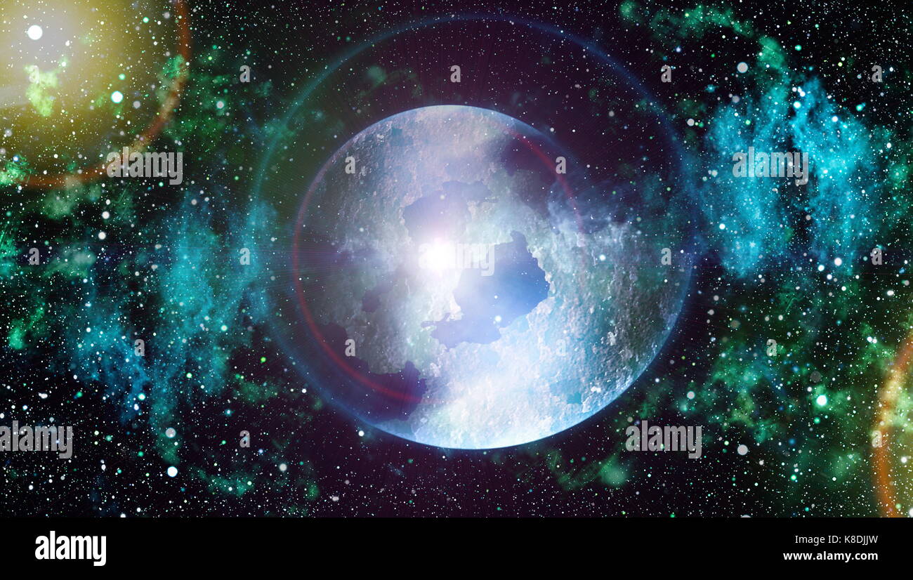 Deep space. High definition star field background . Starry outer space ...