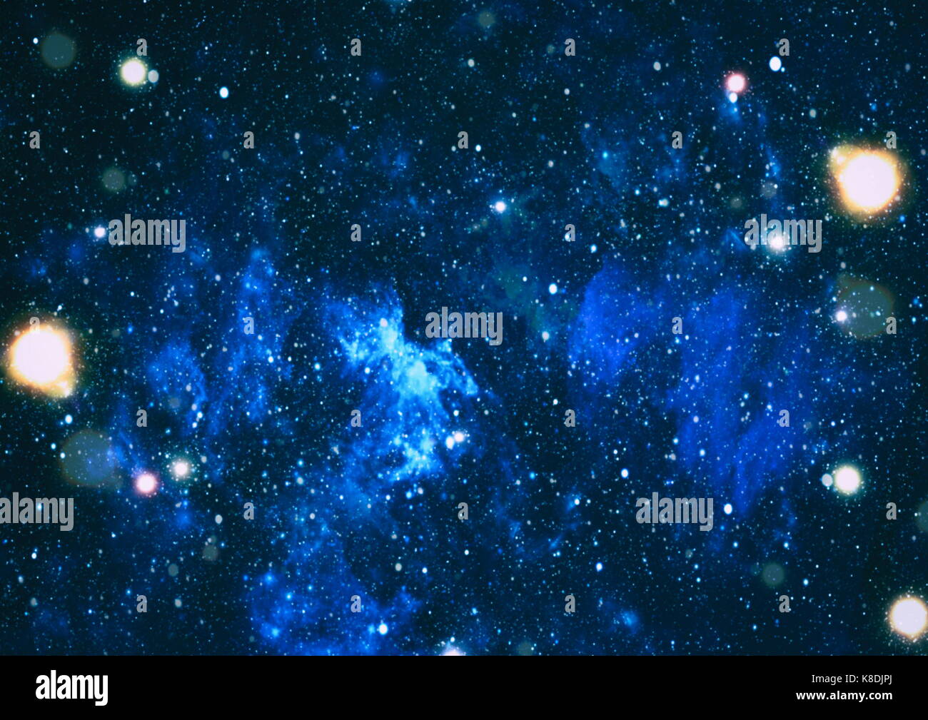 Deep space. High definition star field background . Starry outer space ...