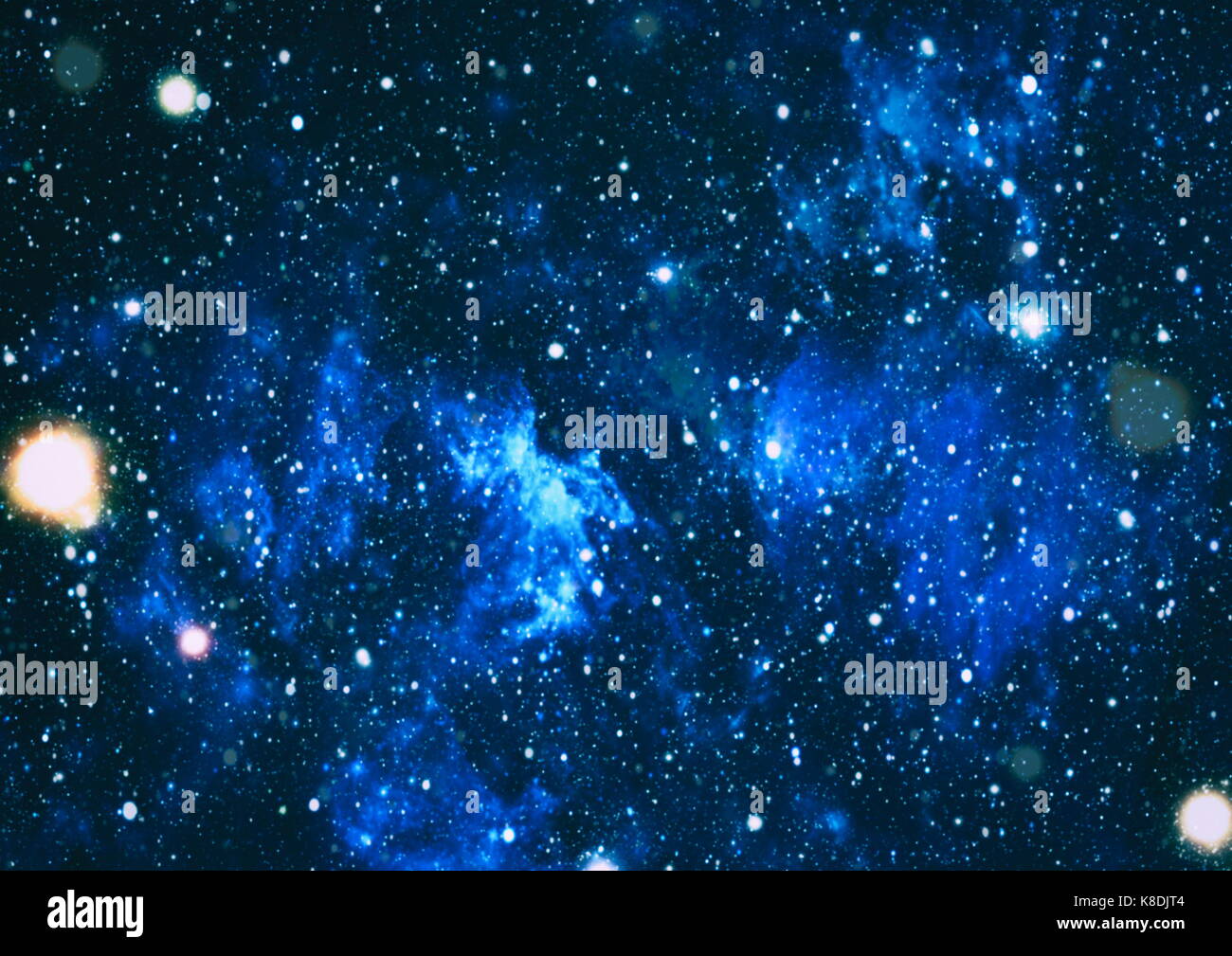 Deep space. High definition star field background . Starry outer space ...