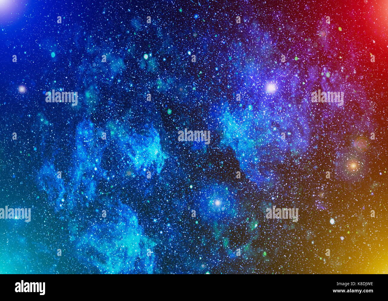 Deep space. High definition star field background . Starry outer space ...