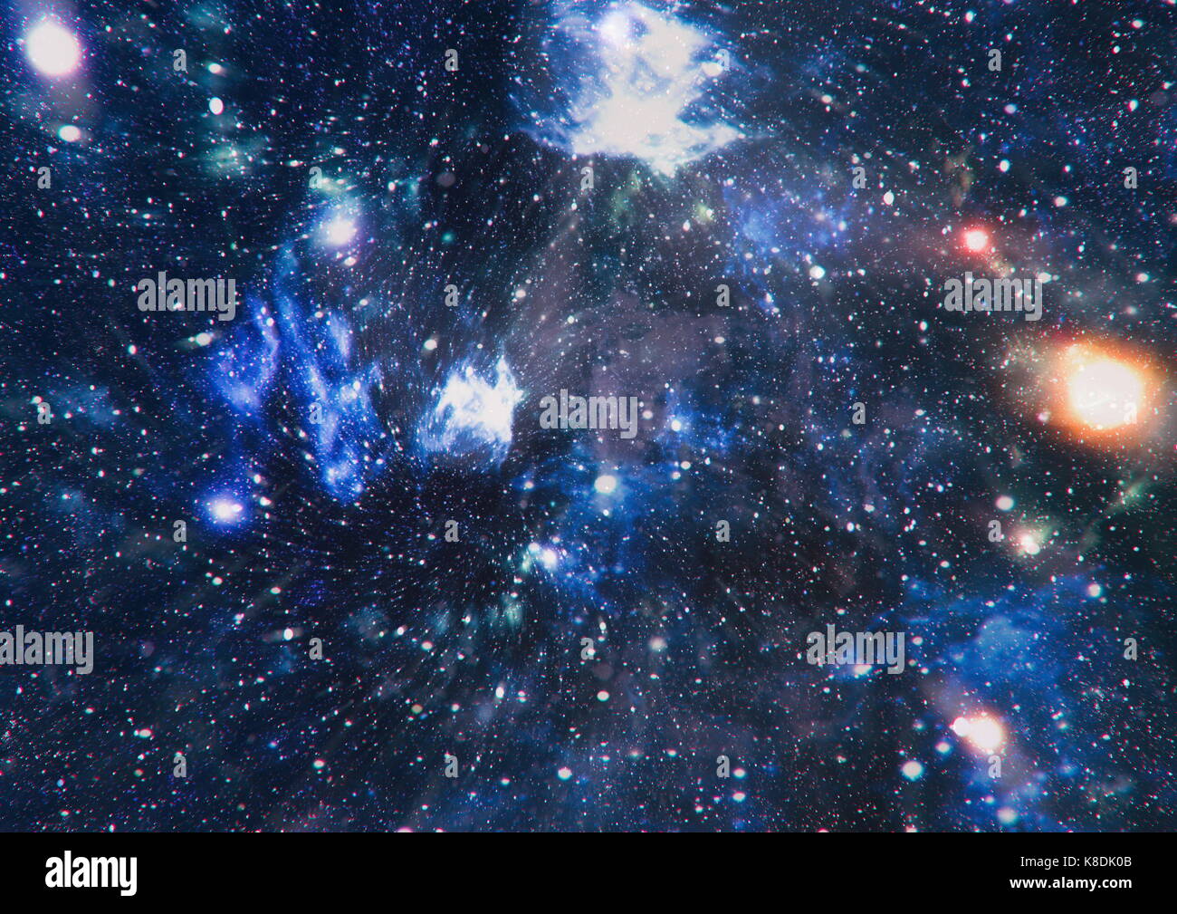 Deep space. High definition star field background . Starry outer space ...