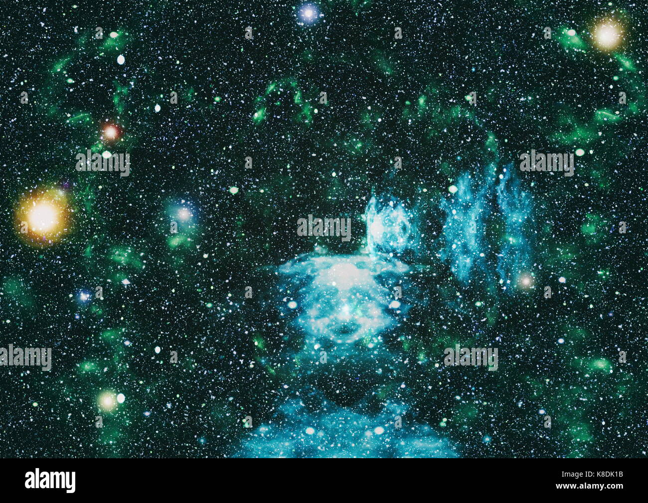 Deep space. High definition star field background . Starry outer space ...