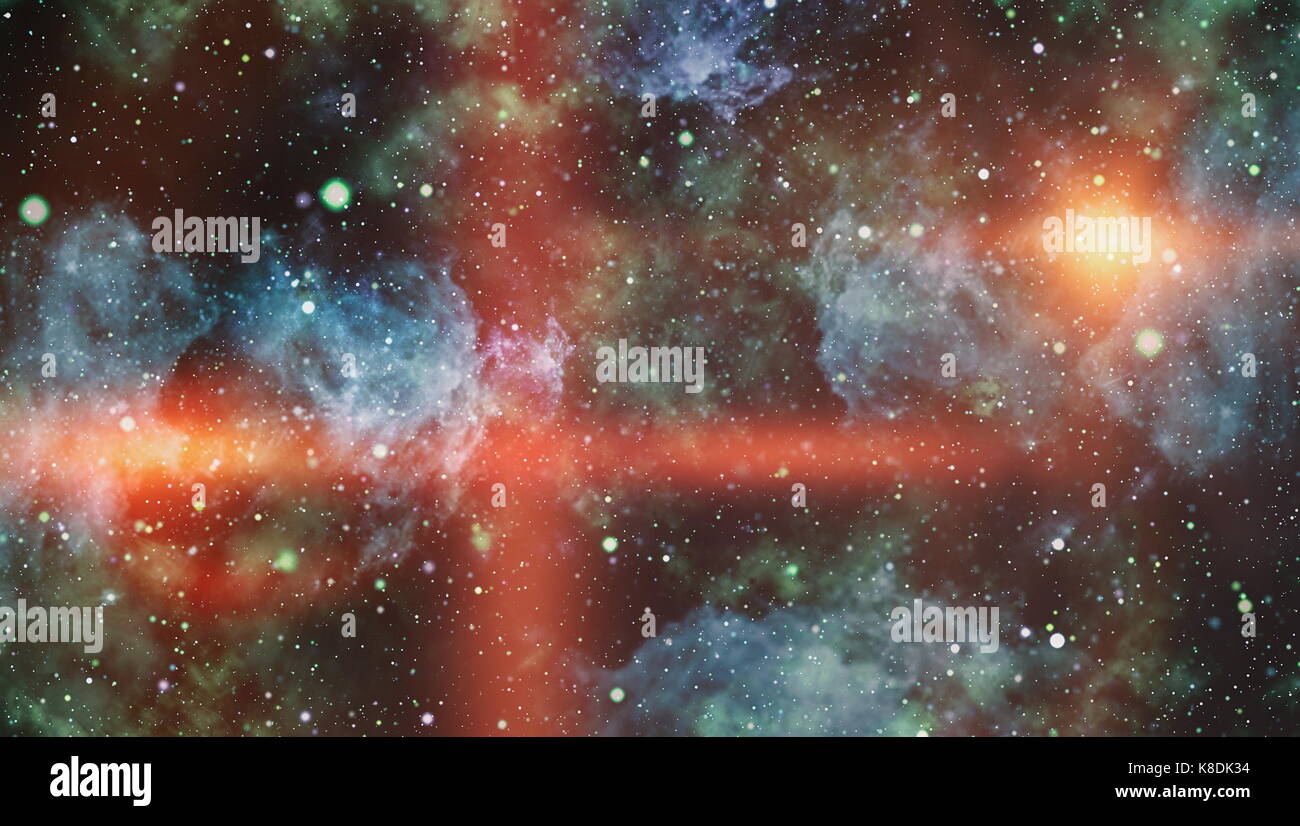 Deep space. High definition star field background . Starry outer space ...