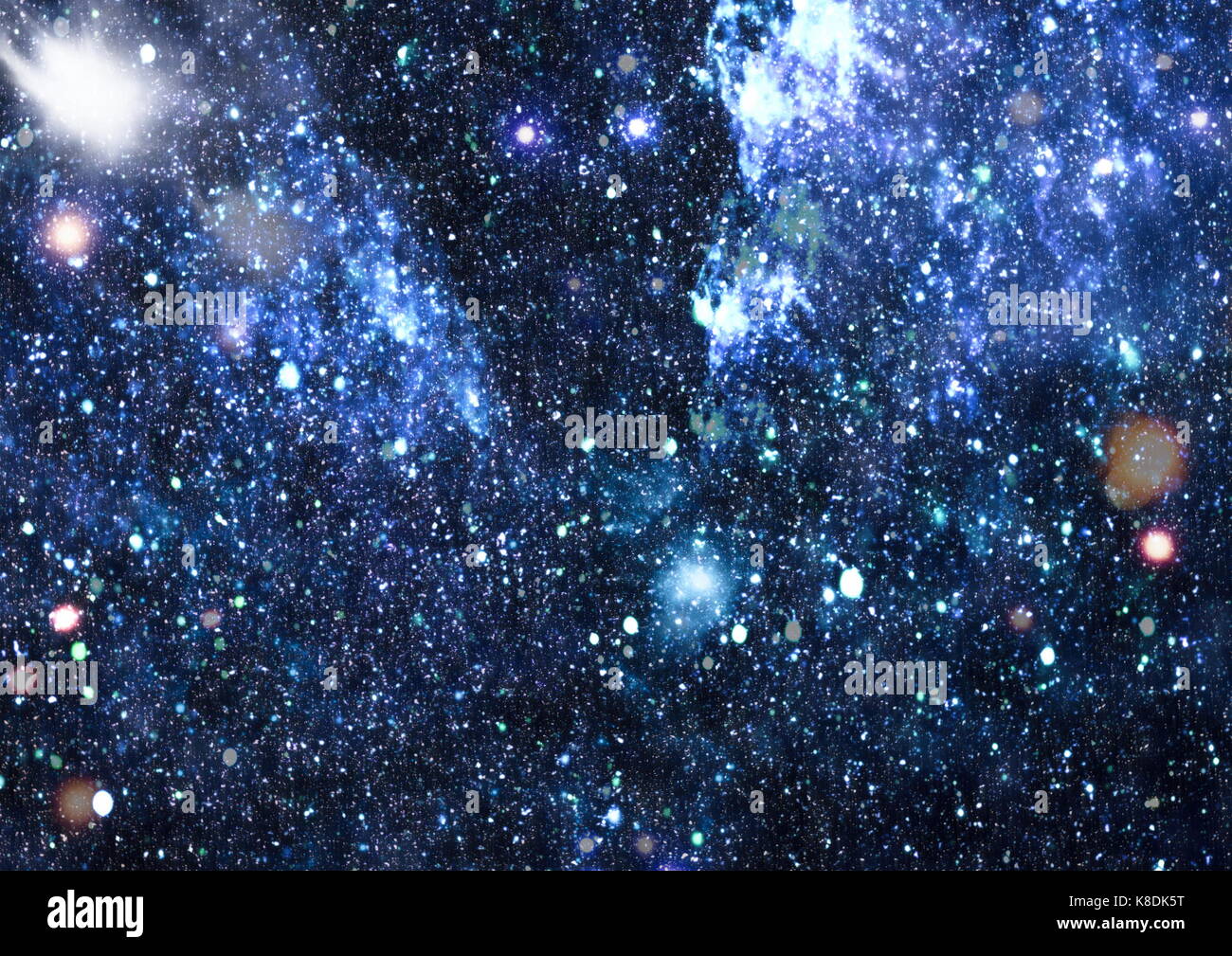 Deep space. High definition star field background . Starry outer space ...