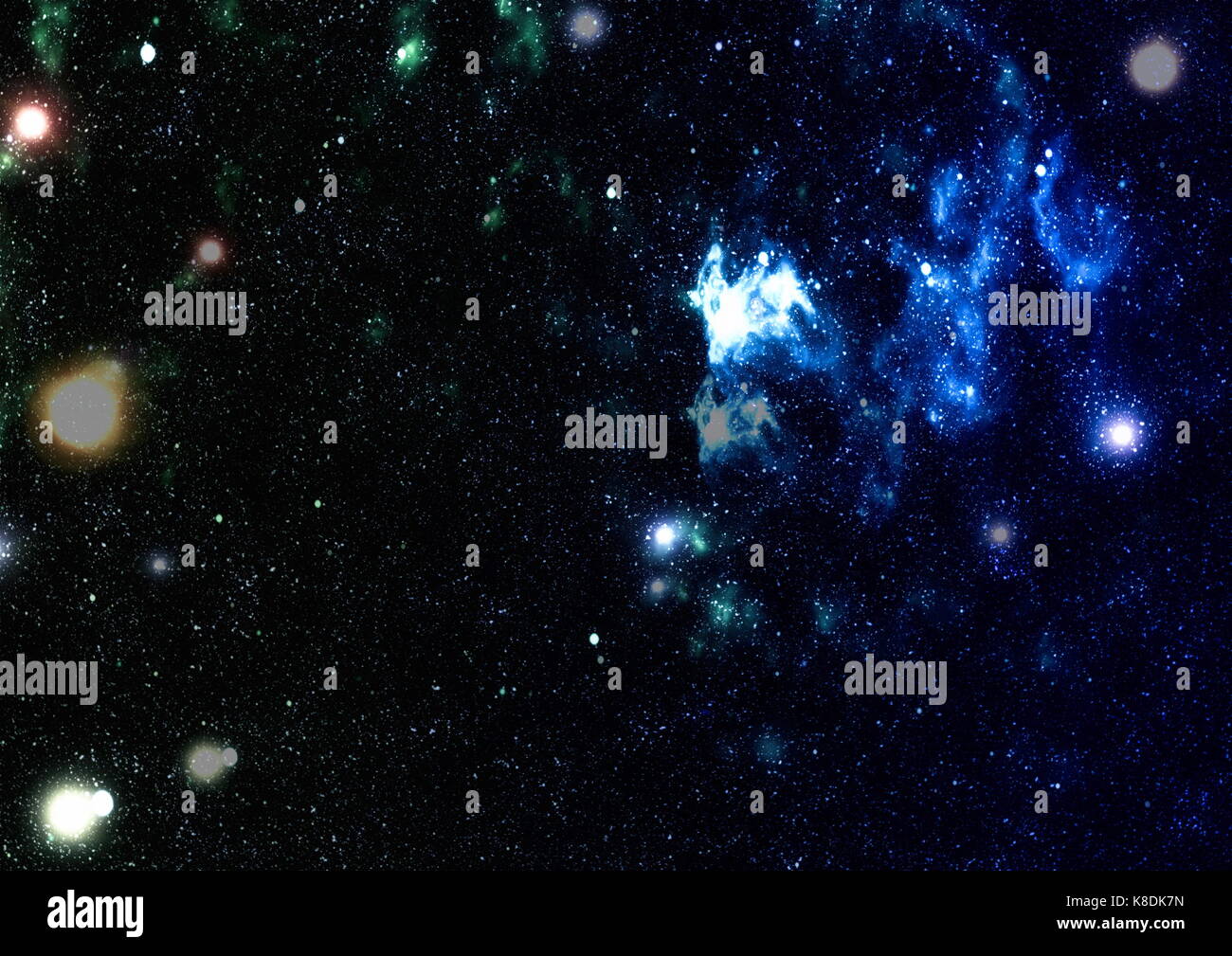 Deep space. High definition star field background . Starry outer space ...