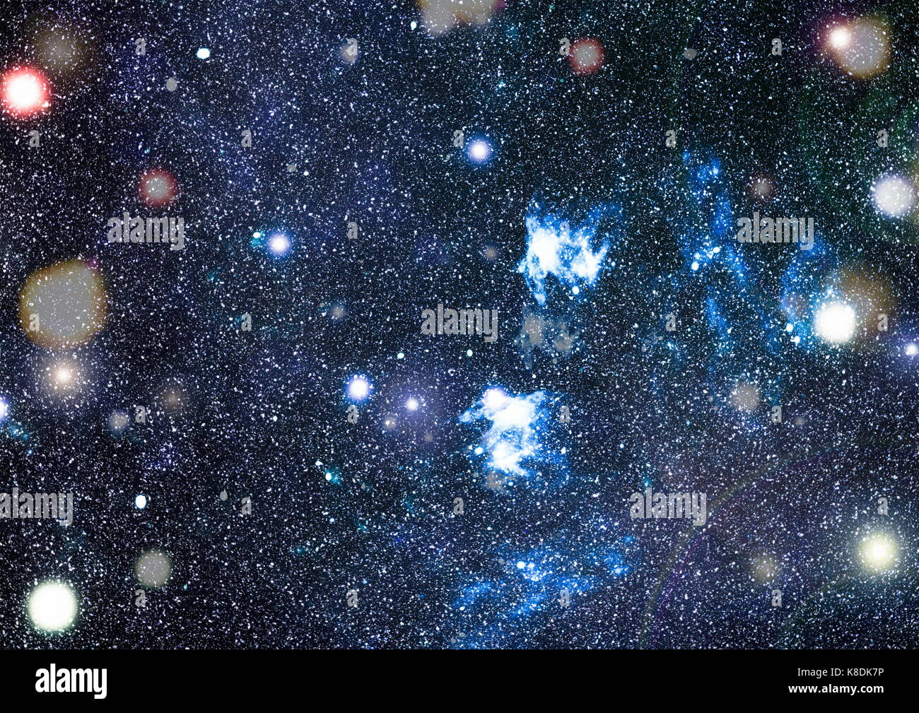 Deep space. High definition star field background . Starry outer space ...