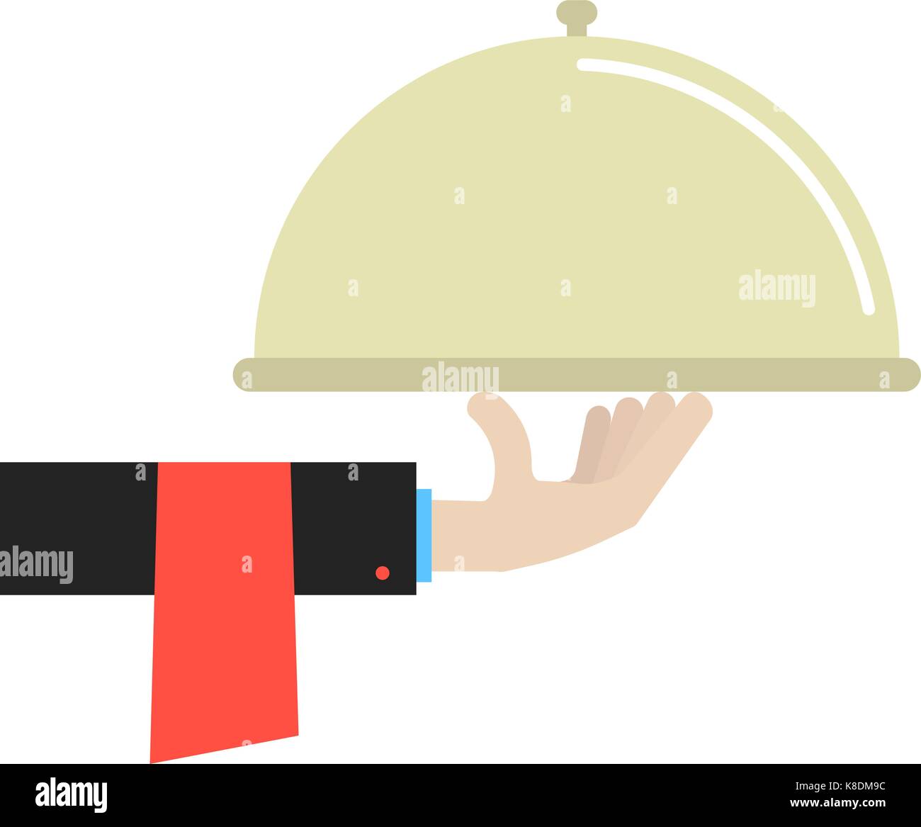 Black flat plate on Stock Vector Images - Alamy