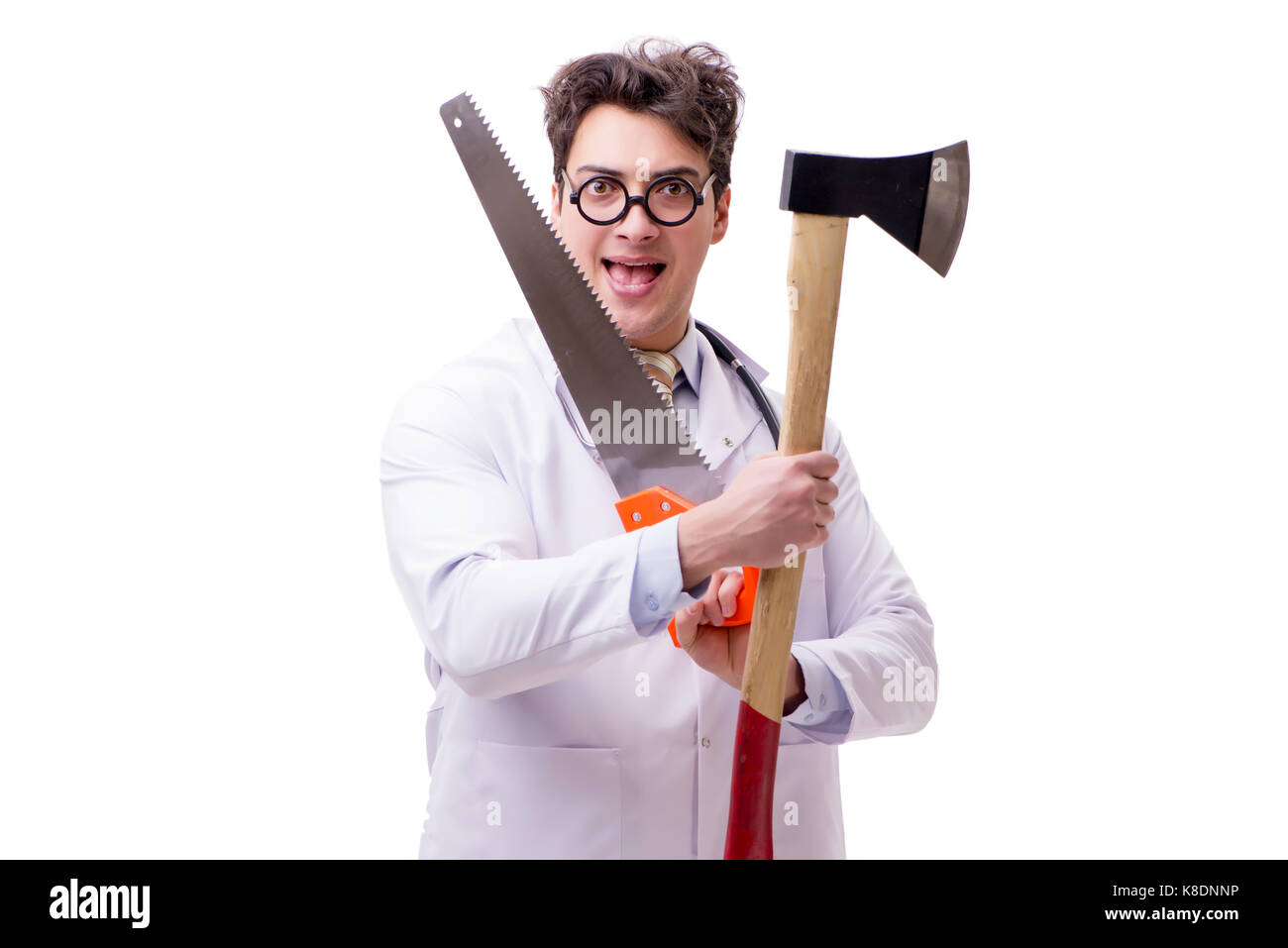 Cleaver and saw hi-res stock photography and images - Alamy