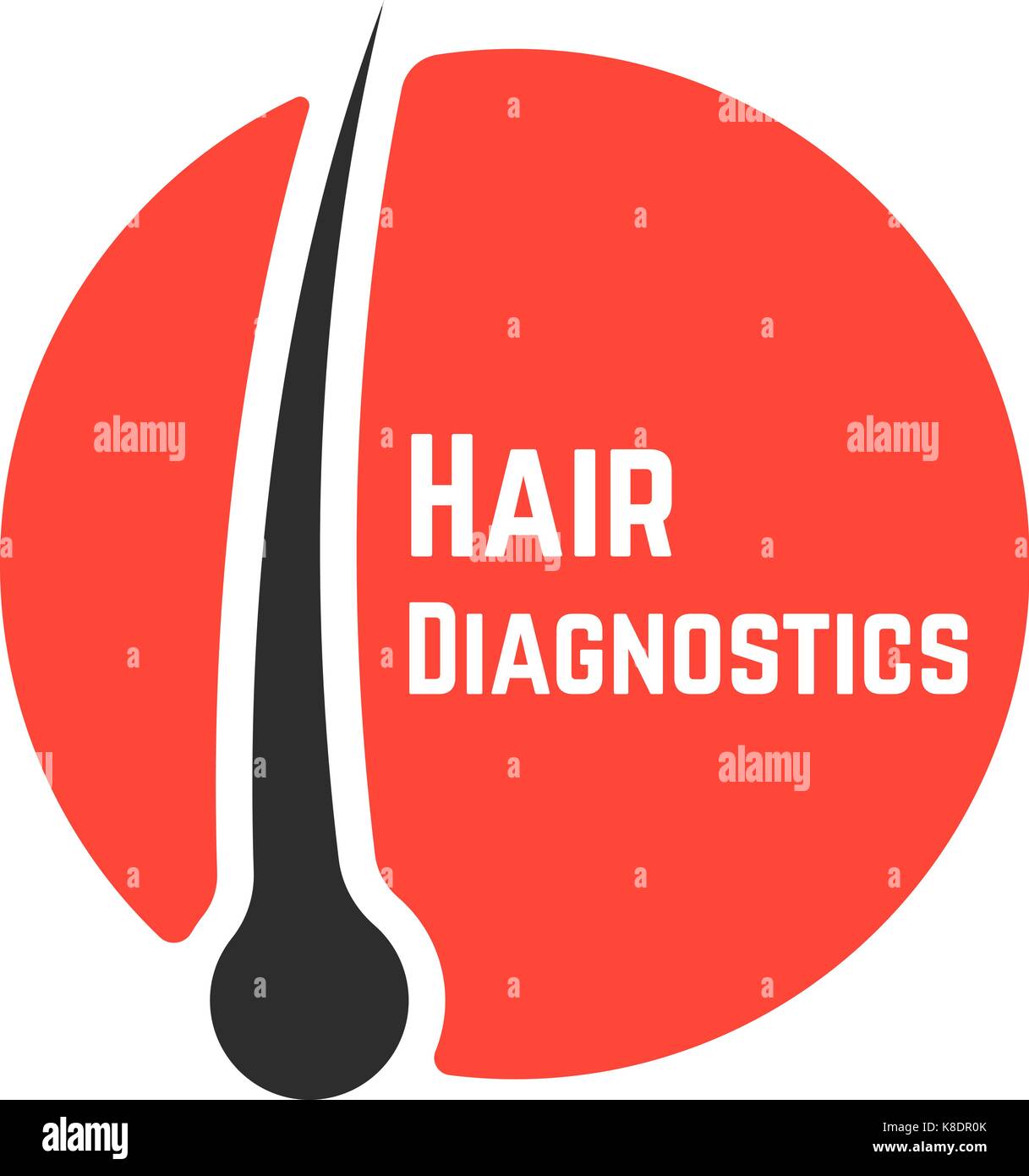 hair follicle diagnostics sign Stock Vector Image & Art - Alamy