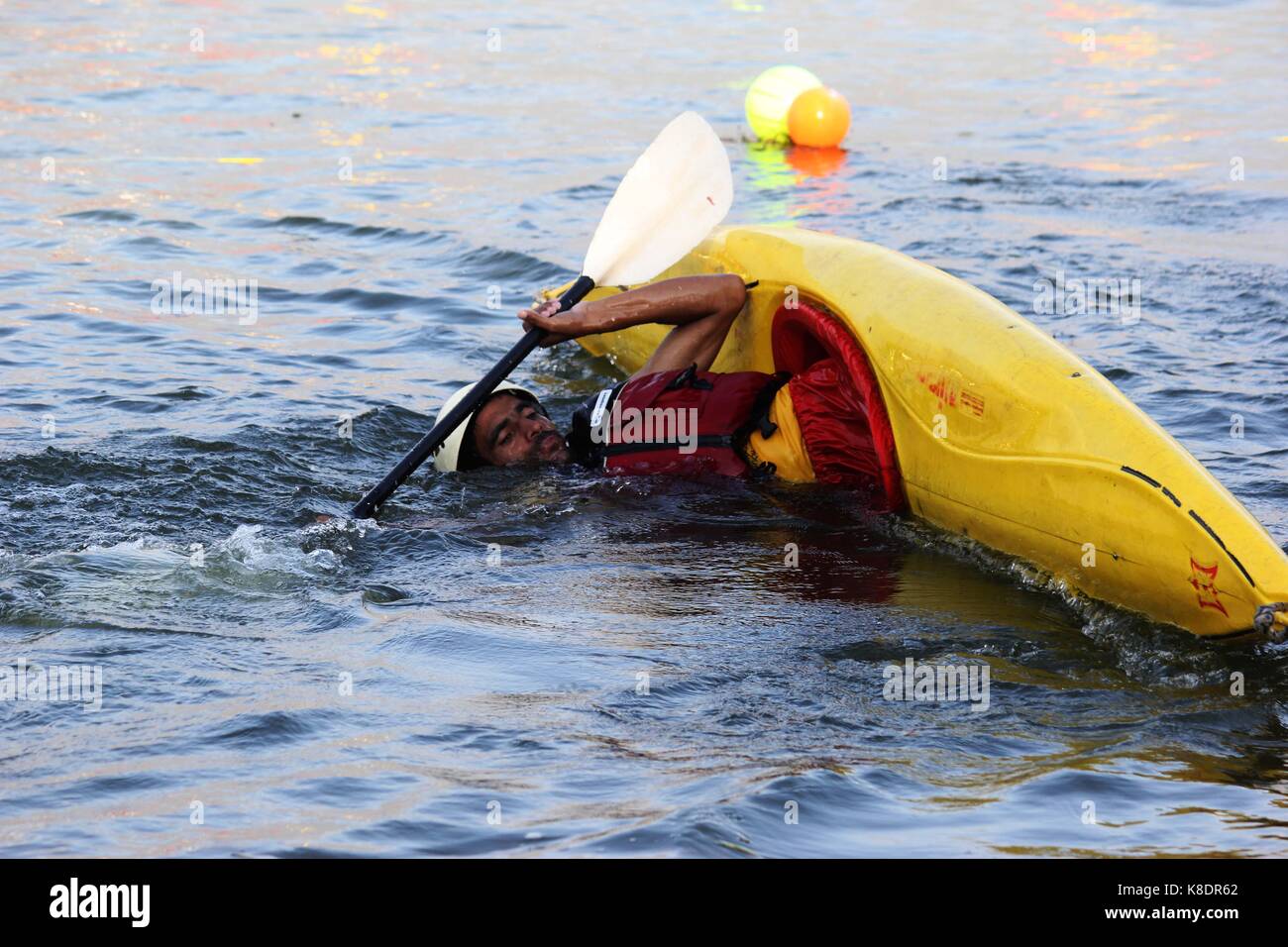 Srinagar, Kashmir. 18th Sep, 2017. A sports festival “Jashan-E-Dal and ...