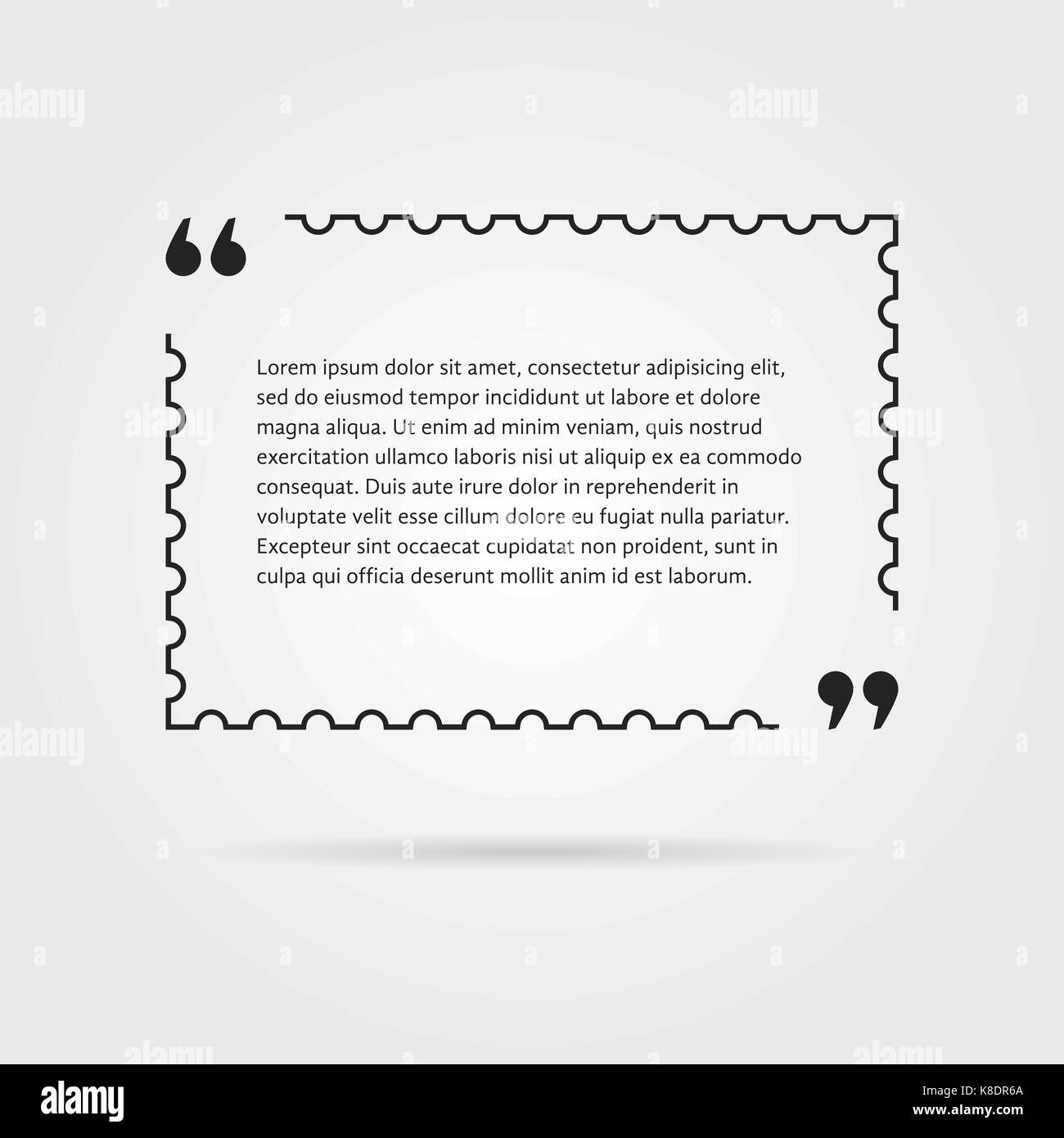 Speech stamp Black and White Stock Photos & Images - Alamy