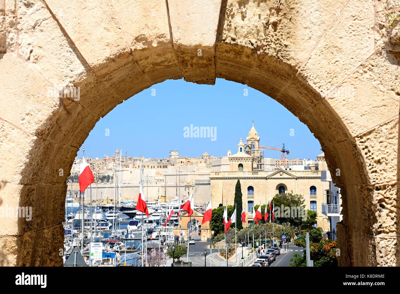The arches marina malta hi-res stock photography and images - Alamy