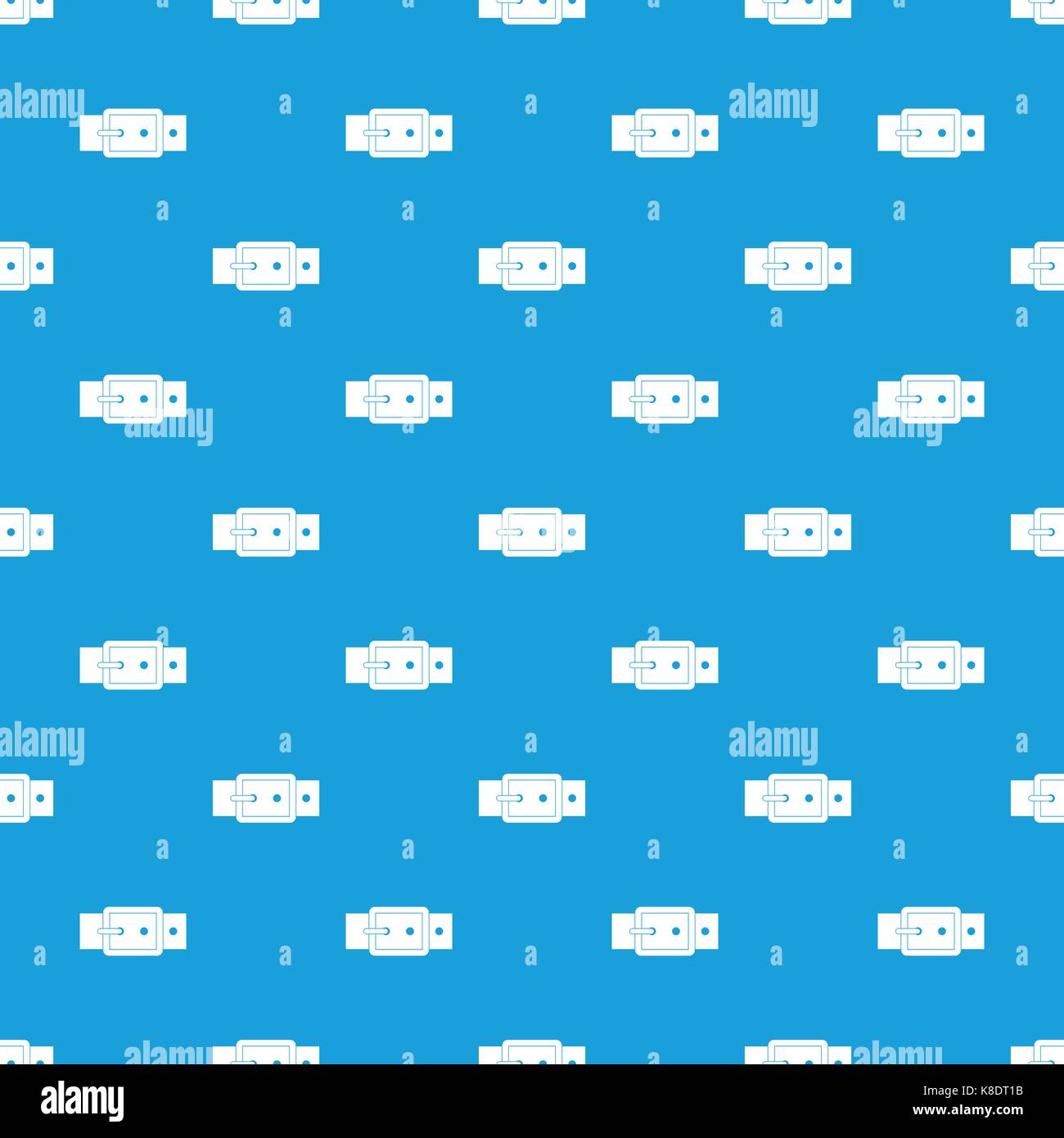 Black buckle belt pattern seamless blue Stock Vector Image & Art - Alamy