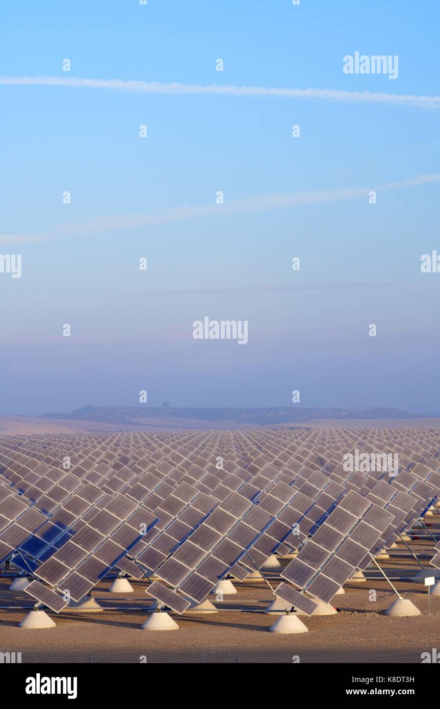 group of photovoltaic panels for renewable electric energy production ...