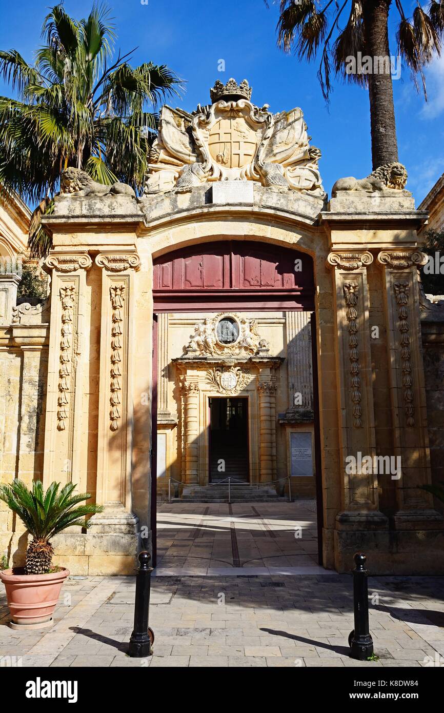 Entrance archway to the National museum of natural history (formerly ...