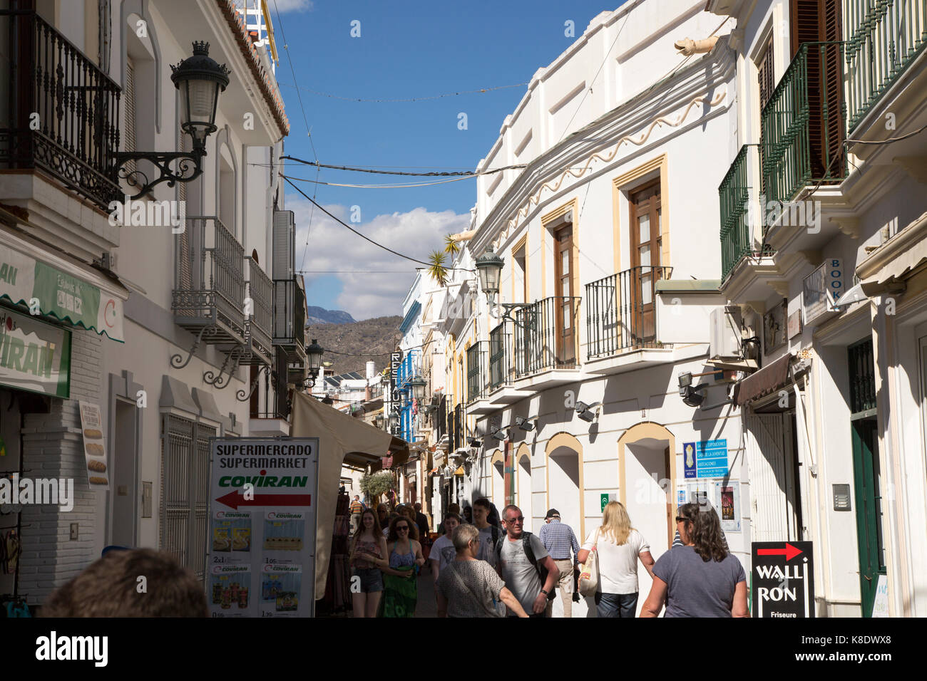 Town centre of nerja hi-res stock photography and images - Alamy