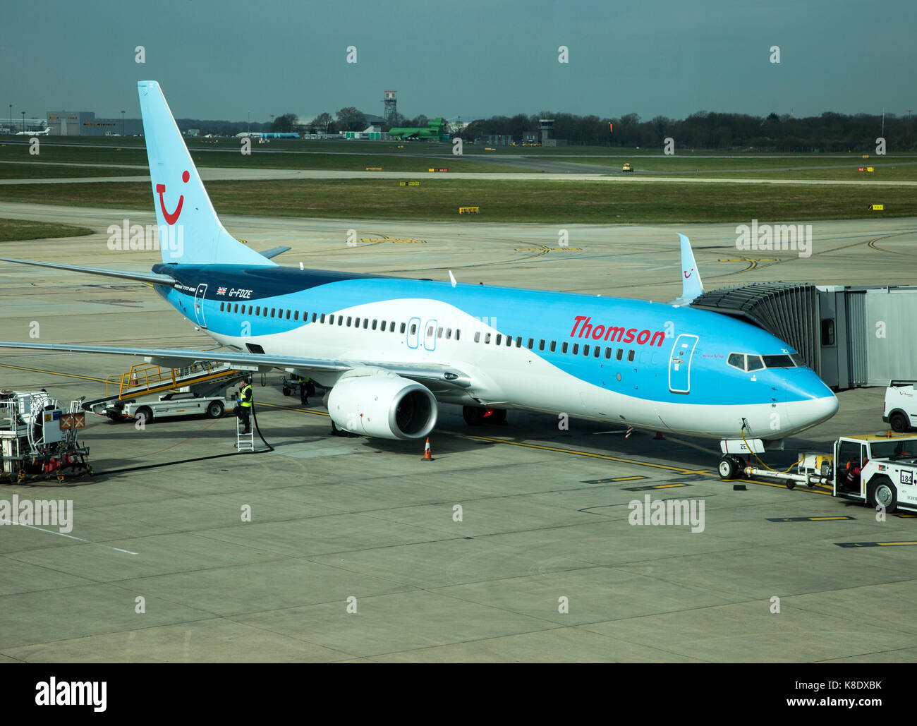 Thomson plane hi-res stock photography and images - Alamy